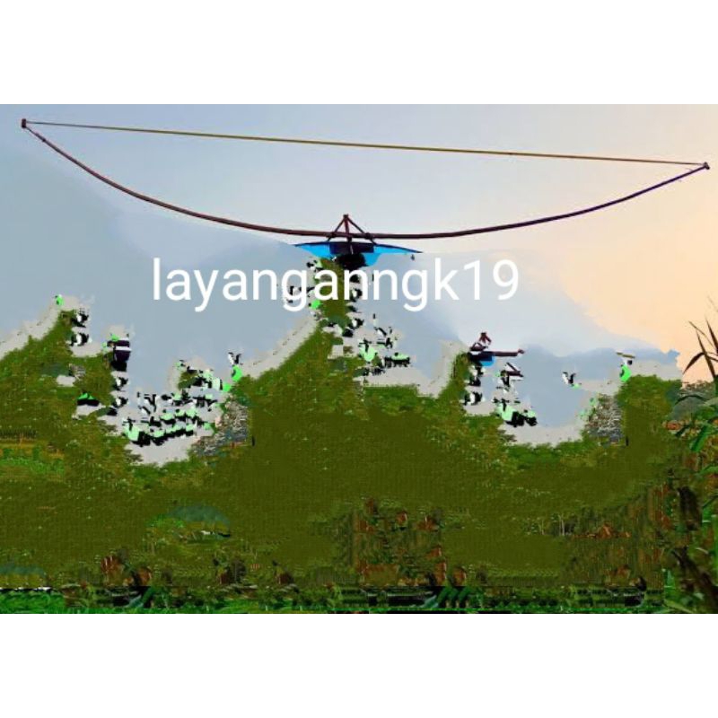 Jual sendaren atau sowangan layangan gapangan dengan pita dan tali peti ...