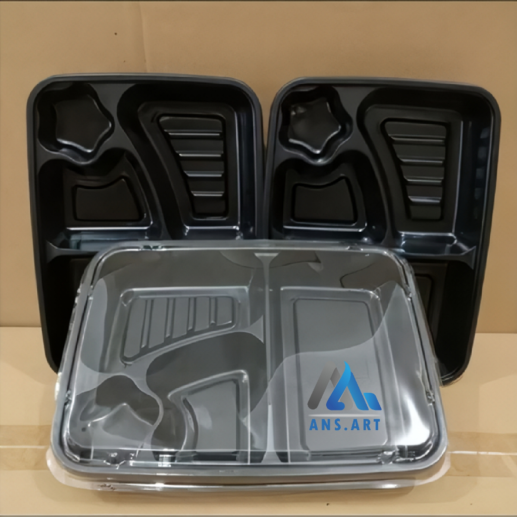 Jual Mika Bento 4 Tray Sekat Type Bintang Premium Quality Bento Box ...