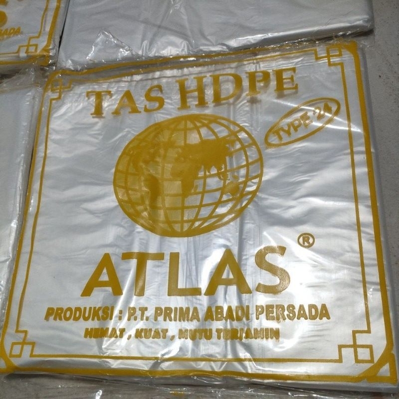 Jual kantong plastik HDPE atlas type24 isi 50 lembar | Shopee Indonesia