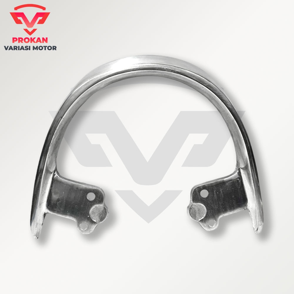 Jual Behel Genio Variasi Model Scoopy Donat Warna Hitam, Poles dan ...