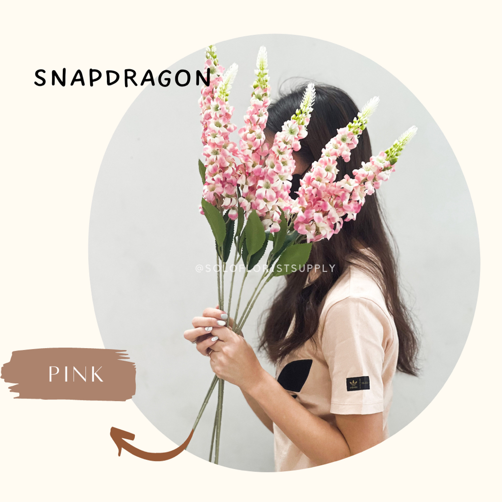 Jual SNAPDRAGON Artificial Flocking Hyacinth Bunga Palsu Sedap Malam ...