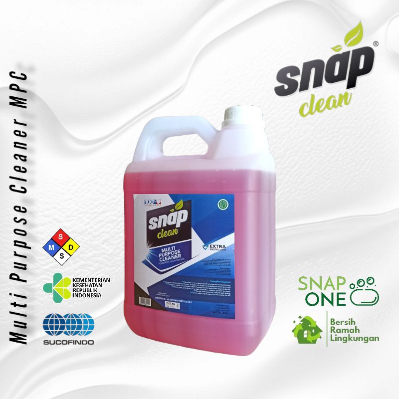 Jual Snap Clean Multi Purpose Cleaner MPC Pembersih Serbaguna | Shopee ...