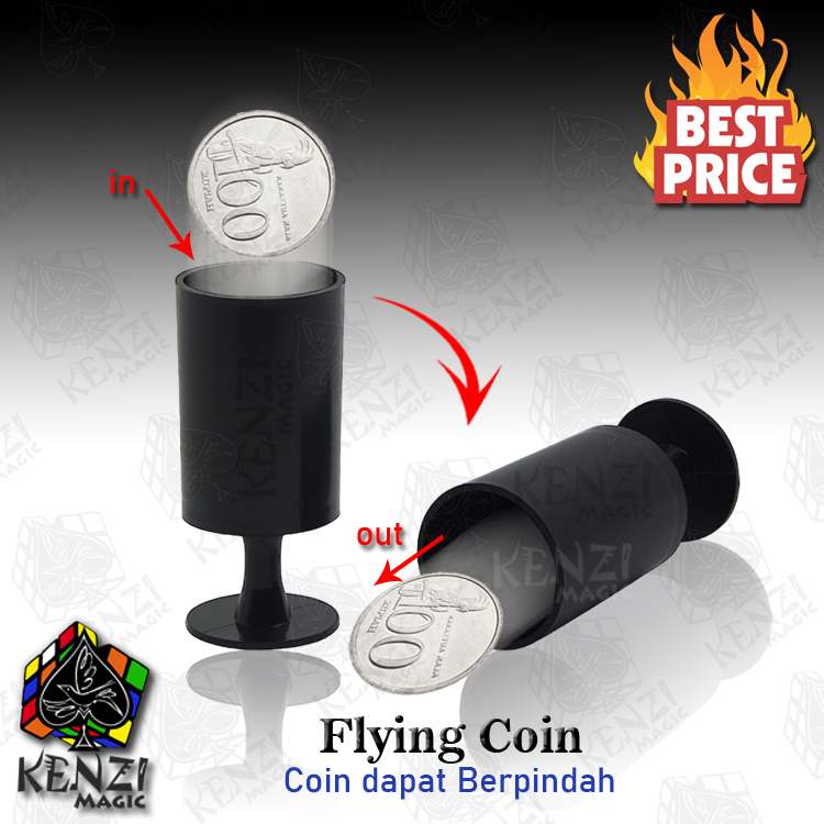 Jual Alat Sulap Flying Coin Mainan Magic Koin Berpindah | Shopee Indonesia