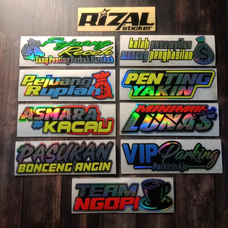 Jual STICKER PEJUANG RECEH CUTTING STICKER | Shopee Indonesia