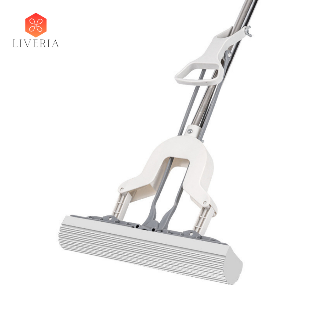Jual LIVERIA - Alat Pel Lantai Karet Spons Sponge Mop 28cm | Shopee ...