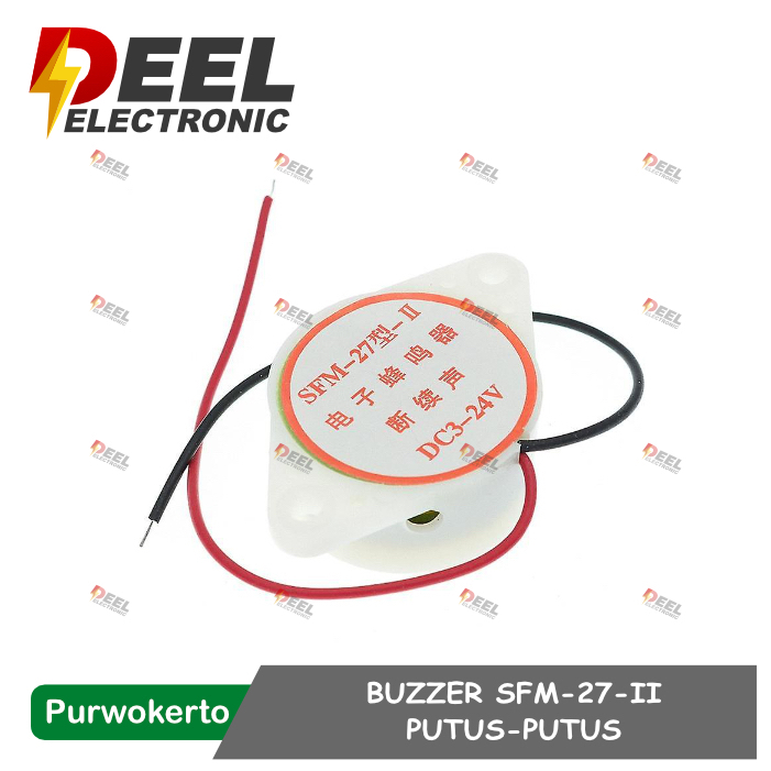 Jual BUZZER SFM 27 II PUTUS PUTUS BUZZER PIEZO ACTIVE INTERMITTENT 3-24V | Shopee Indonesia
