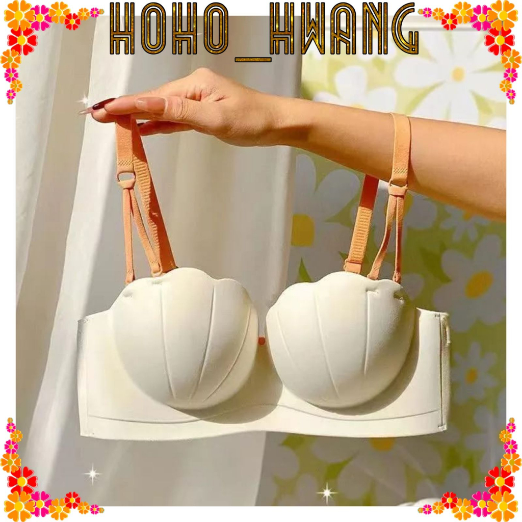 Jual HOHO_HWANG (B-361) BRA WOMEN Mermaid Kerang Bra wanita terbaru | Shopee Indonesia