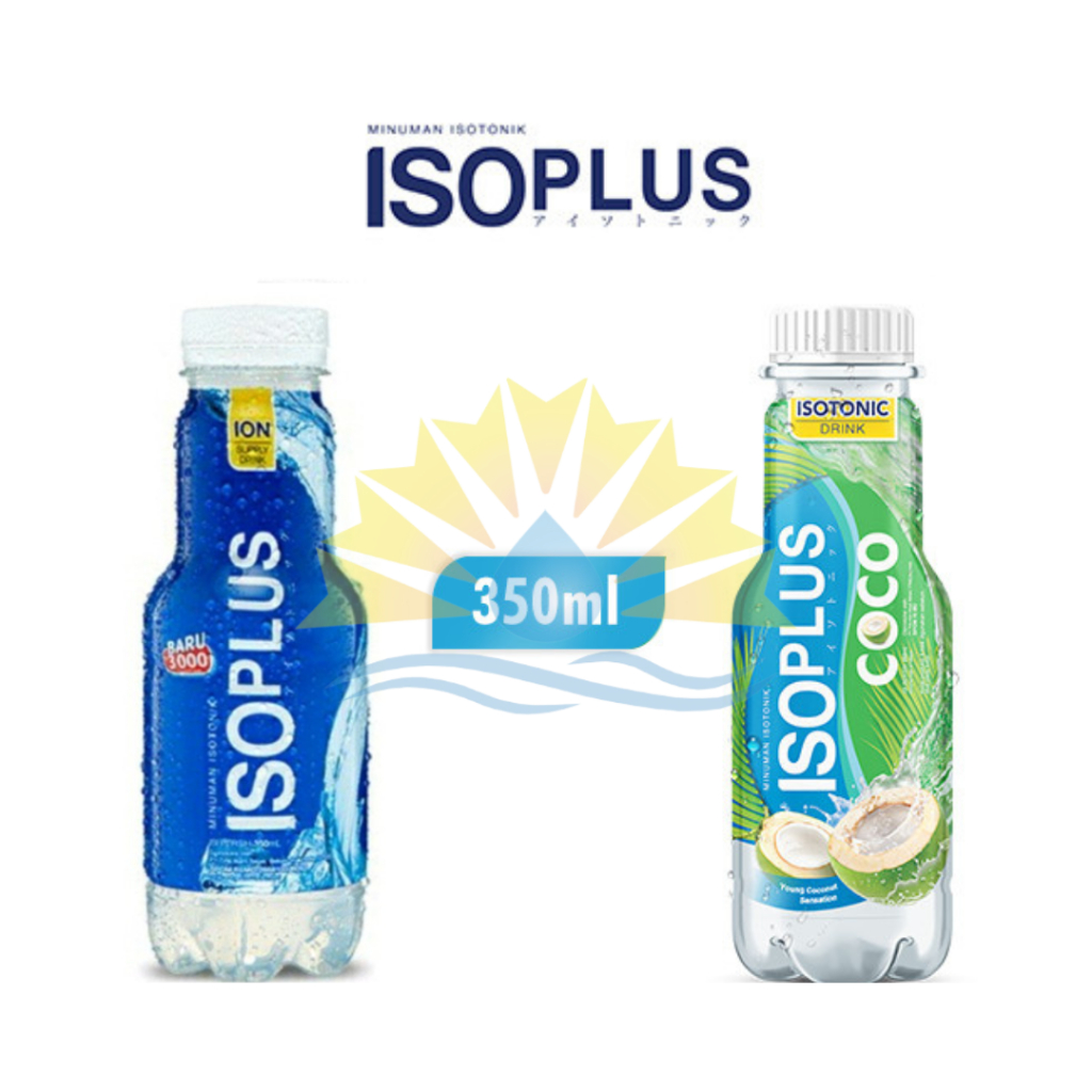 Jual Isoplus Minuman Isotonik 350 ml (12 Botol) | Shopee Indonesia