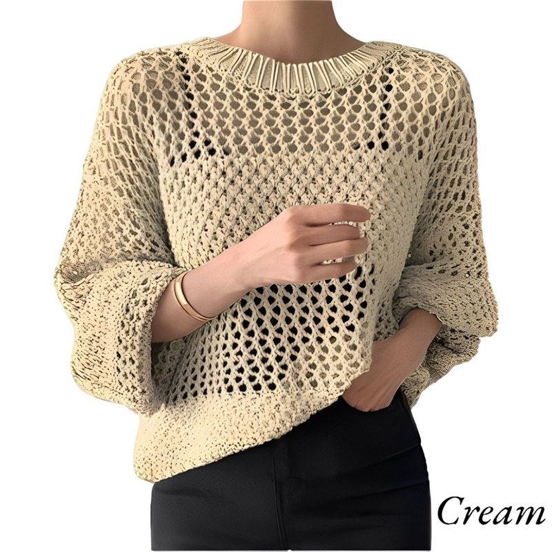 Jual Baju Rajut Jaring Fashionable - Model Unik dan Nyaman Dipakai ...