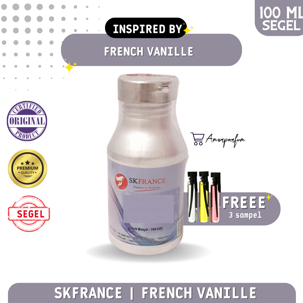 Jual BIBIT PARFUM | FRENCH VANILLE | BY SKFRANCE | SEGEL | MURNI ...