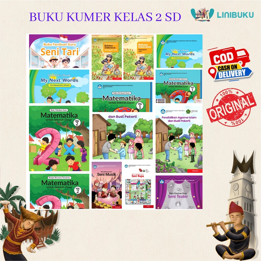 Jual BUKU SISWA & GURU KURIKULUM MERDEKA KELAS 2 SD DARI KEMENDIKBUD | Shopee Indonesia