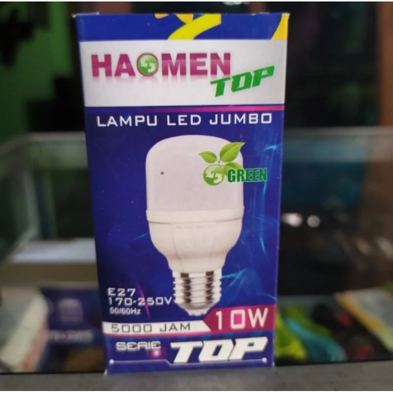 Jual Lampu LED Haomen 10 Watt (Jumbo Ekonomis) | Shopee Indonesia