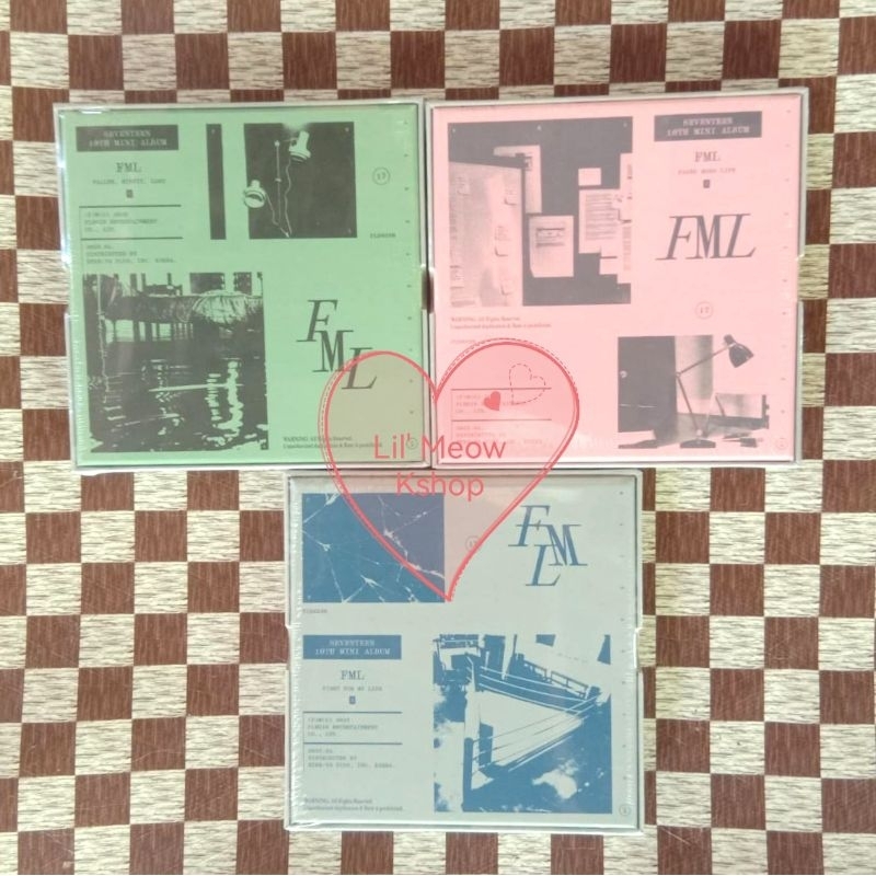 Jual [READY STOCK] SEVENTEEN SVT ALBUM FML OFFICIAL (Sealed) + POB GIFT ...