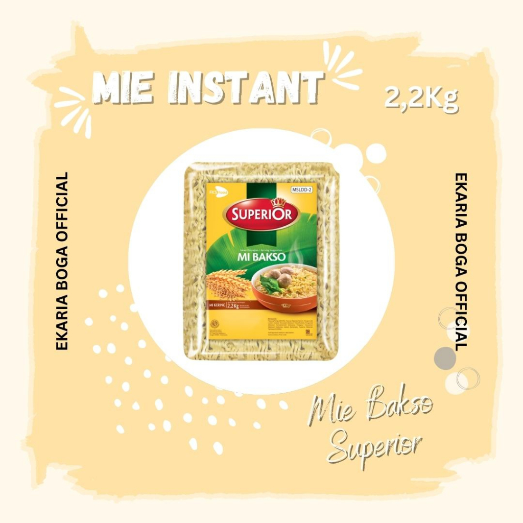 Jual BIHUN | MIE | MIE BAKSO | SUPERIOR | MIE SUPERIOR 2,2KG | Shopee ...