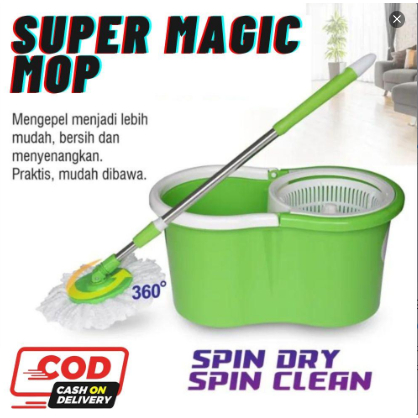 Jual Wing Star Shop Alat Pel Lantai Pembersih Lantai Magic Spin Mop ...