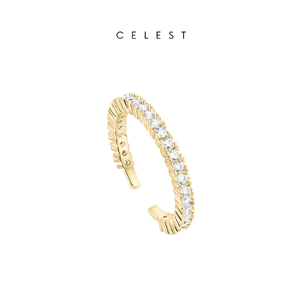 Jual Celest - Minia Gold Ring Jewelry | Aksesoris Perhiasan Cincin Wanita Lapis Emas Asli 18K ...