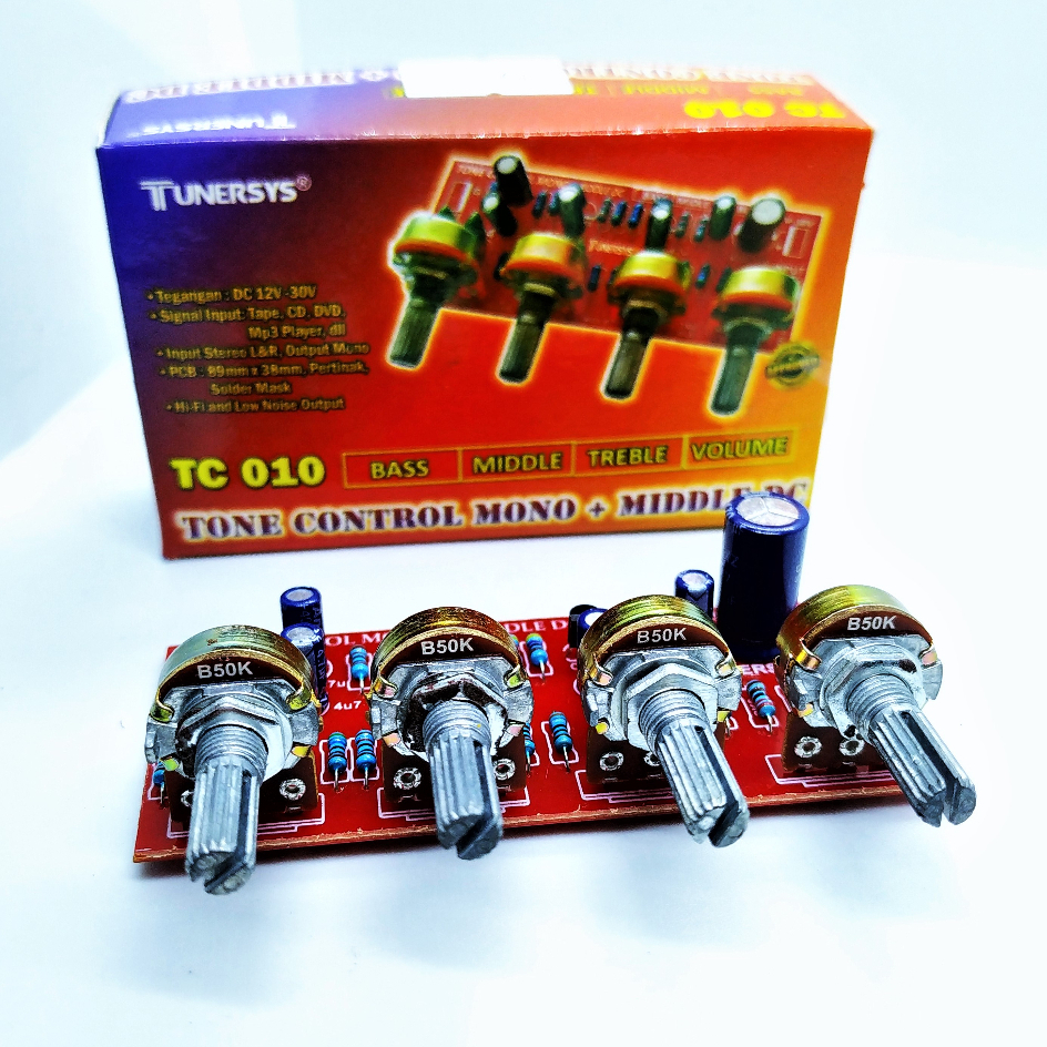 Jual Tone Control Mono Middle DC TC010 Tunersys | Shopee Indonesia