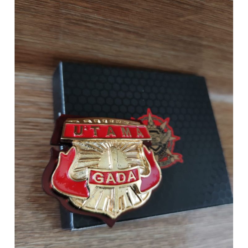 Jual Pin Gada Utama /pin Satpam Gada utama | Shopee Indonesia