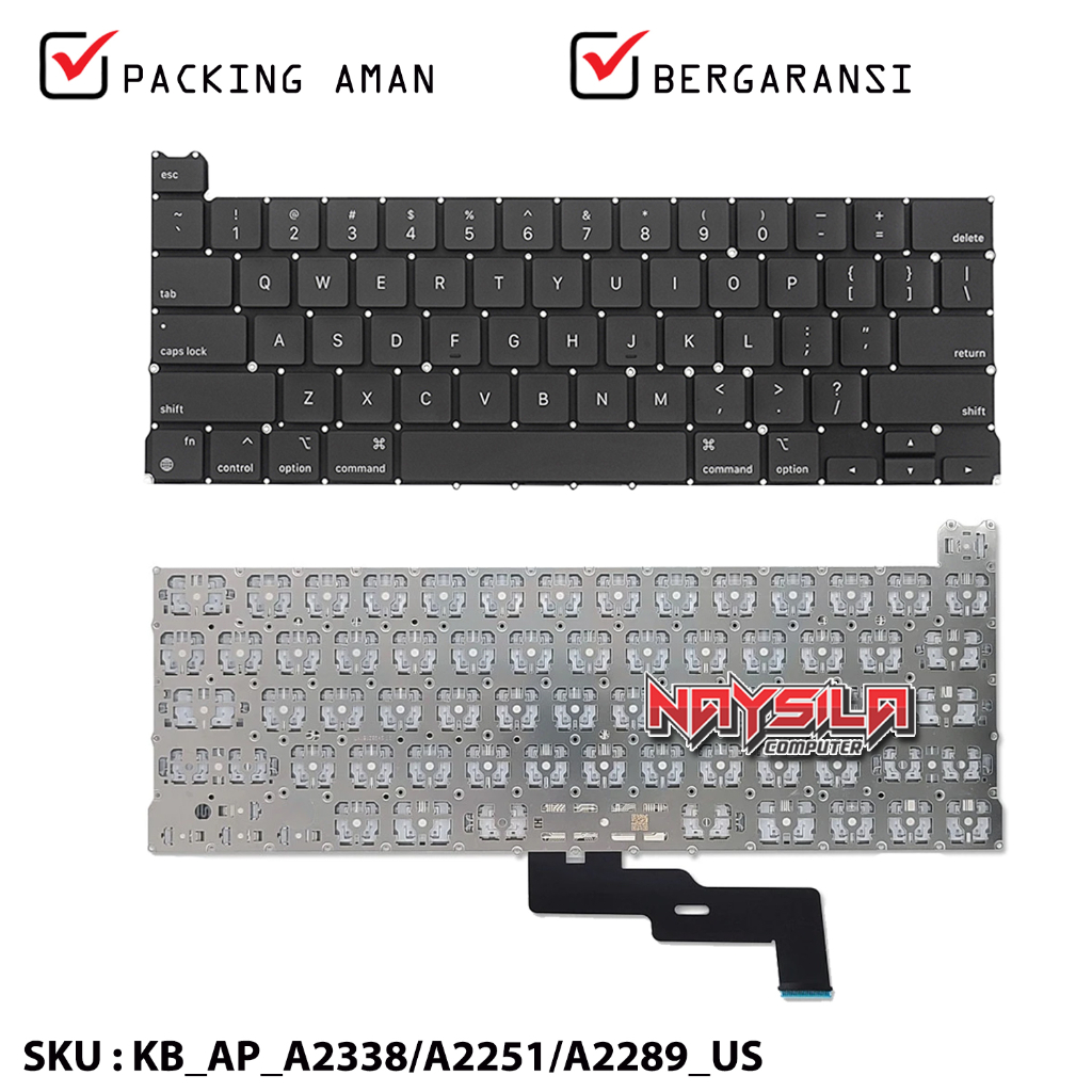 Jual Keyboard MB Pro 13 Inch Tahun 2020 ( A2251 / A2289 / A2338 ...