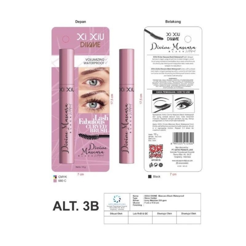 Jual MASKARA XI XIU / MASCARA XIXIU DIVINE WATERPROOF | Shopee Indonesia