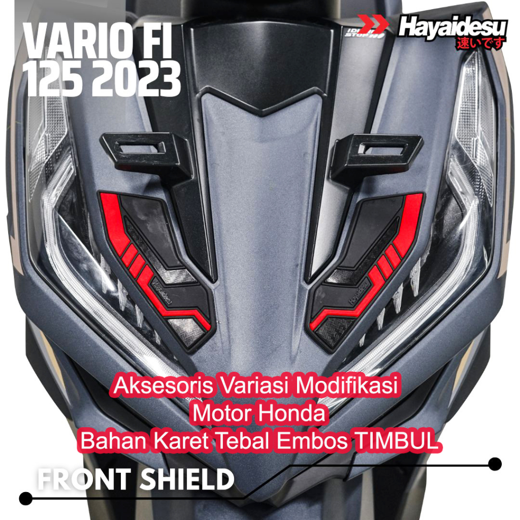 Jual Honda Vario Fi 125 tahun 2023 FRONT SHIELD, Aksesoris Variasi ...