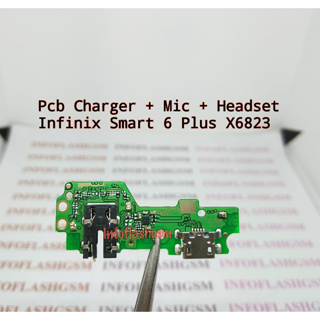Jual Flexibel Pcb Board Connector Charger Mic Infinix Smart 6 Plus ...