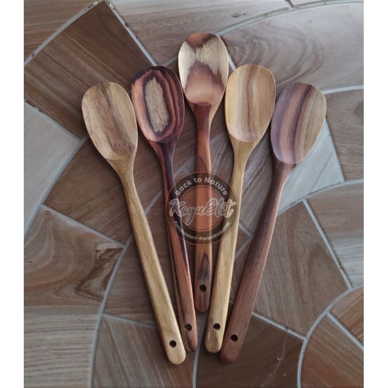 Jual Sendok panjang 35 cm kayu sono keling tebal dan halus | Shopee ...