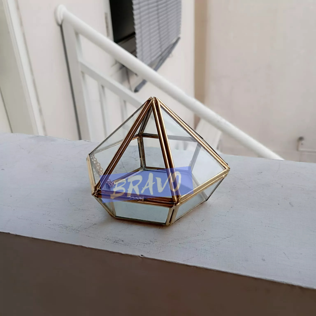 Jual Box Kaca Untuk Ringbox Kotak Cincin tempat cincin / hiasan mahar ...