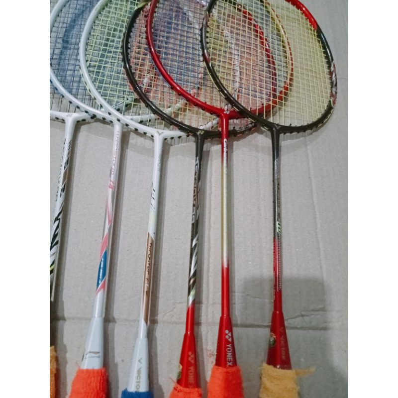 Jual RAKET BULUTANGKIS SECOND BERKUALITAS 30 LBS | Shopee Indonesia