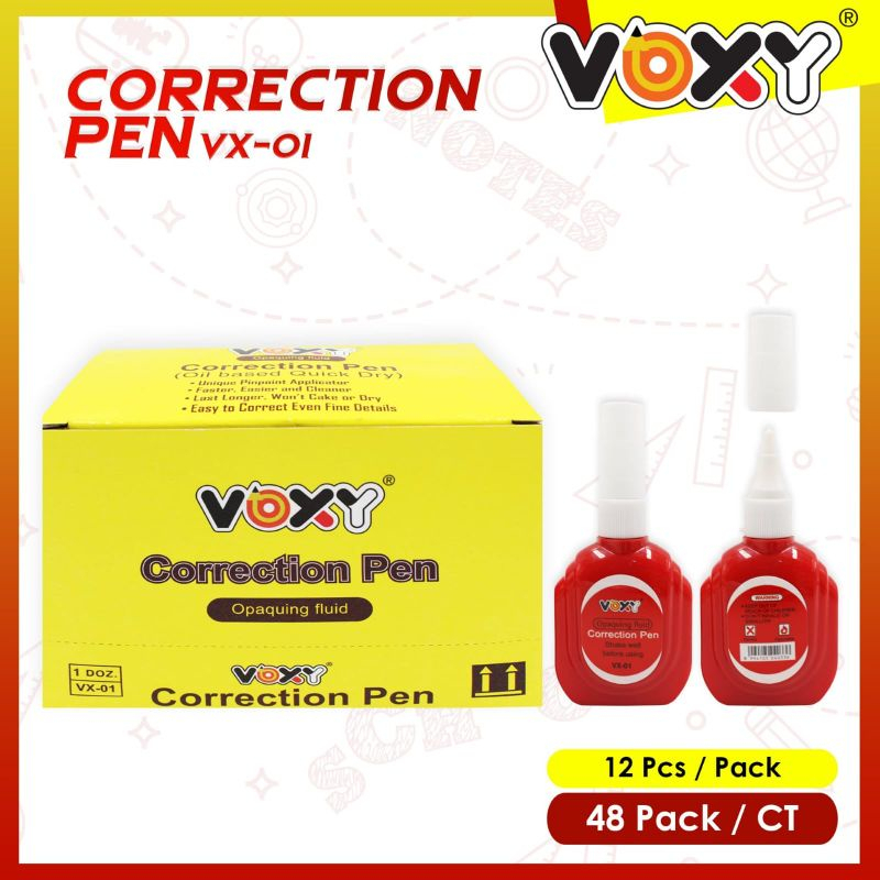 Jual Stipo cair / Tip-Ex Cair vx-01 VOXY MURAH TERLARIS | Shopee Indonesia