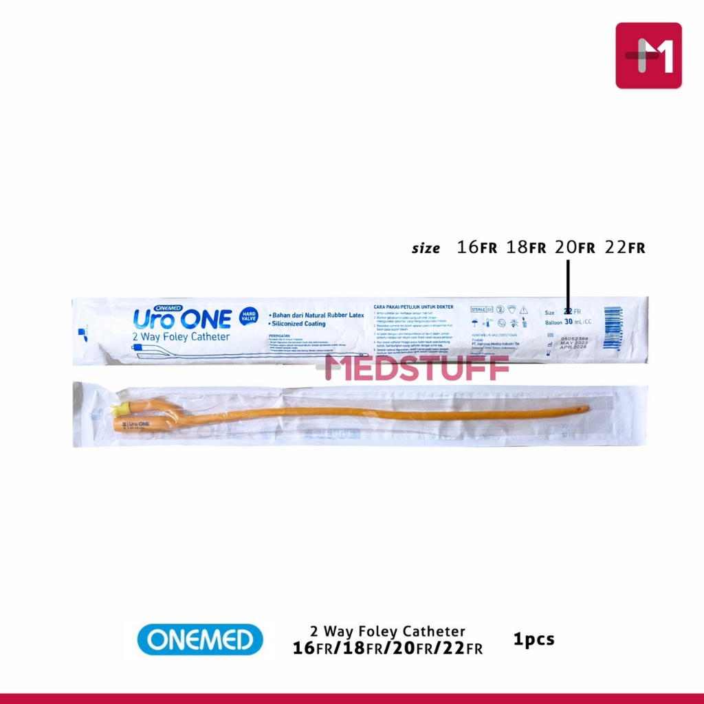 Jual Uro One Foley Catheter Kateter Urine Urin | Shopee Indonesia