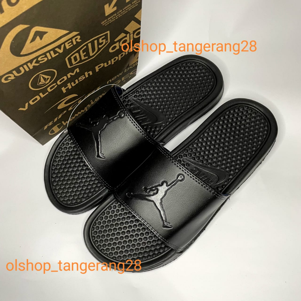 Jual Sandal Sendal Slop Selop Slip On Slide Pria Wanita Cowok Cewek ...