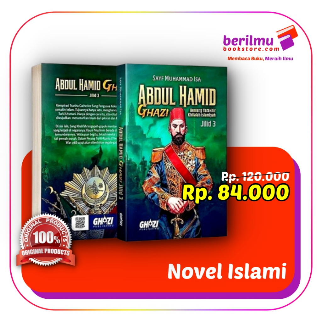 Jual Novel Abdul Hamid Ghazi JILID 3 | Novel Sejarah Islami Best Seller ...