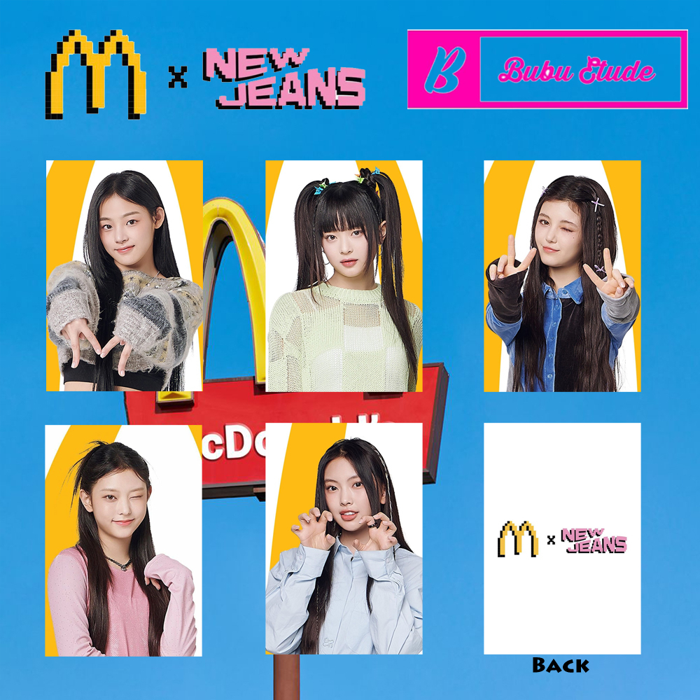 Jual NEW JEANS X MCD MCDONALDS PHOTOCARD UNOFFICIAL | Shopee Indonesia