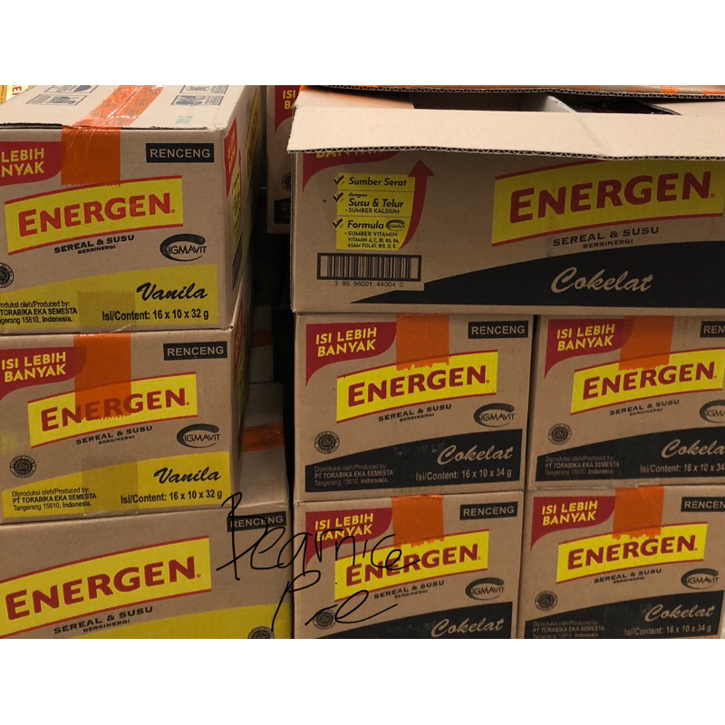 Jual Energen Vanila / Coklat (1 karton) | Shopee Indonesia