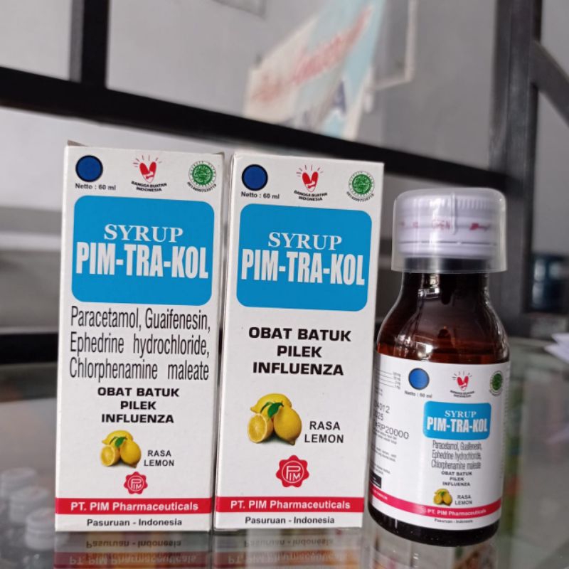 Jual PIMTRAKOL RASA LEMON SIRUP 60 ML | Shopee Indonesia