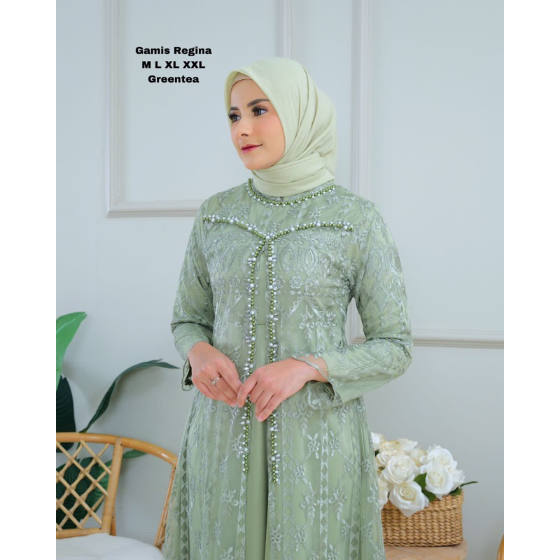 Jual GAMIS MODERN / GAMIS REGINA KEBAYA WISUDA MODERN / DRESS PESTA ...