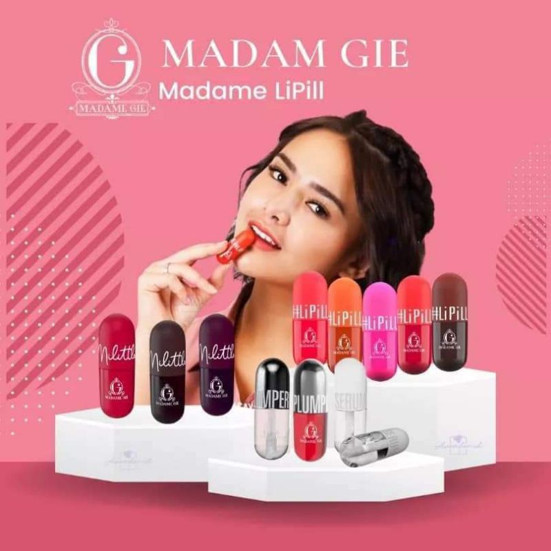 Jual Madame Gie Lip Pills / Liptint Lip Pil LiPlumper | Shopee Indonesia