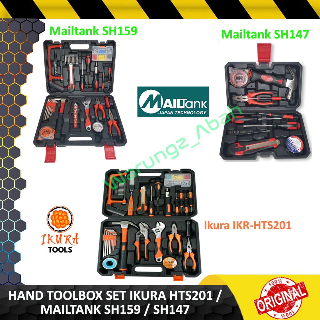 Jual ALAT PERKAKAS PERTUKANGAN PERBAIKAN MEKANIK MULTI HAND TOOL BOX ...