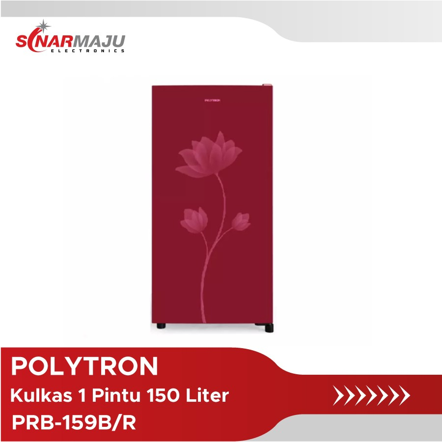 Jual KULKAS LEMARI ES POLYTRON 1 PINTU 150 liter PRB-159 Regrigerator | Shopee Indonesia