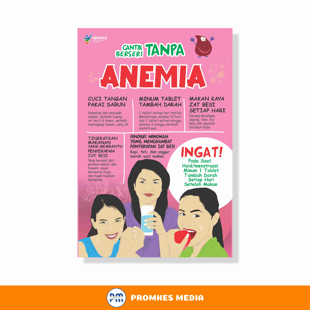 Jual Poster Kesehatan, Anemia | Shopee Indonesia