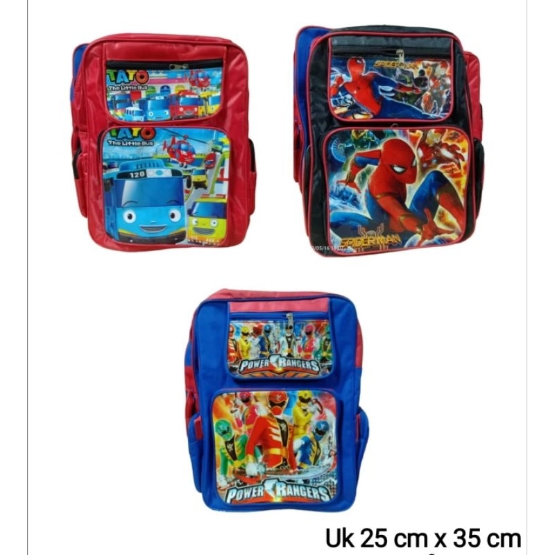Jual Tas Sekolah Anak PAUD TK Karakter Termurah / Tas Sekolah Ransel ...