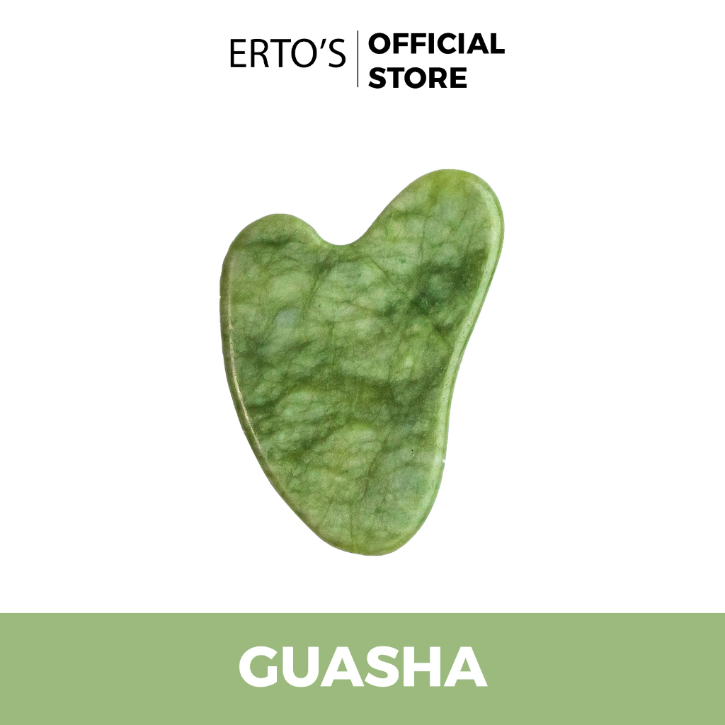 Jual Batu Guasha Natural Jade Massage - Face Alat Pijat - ERTO'S ...