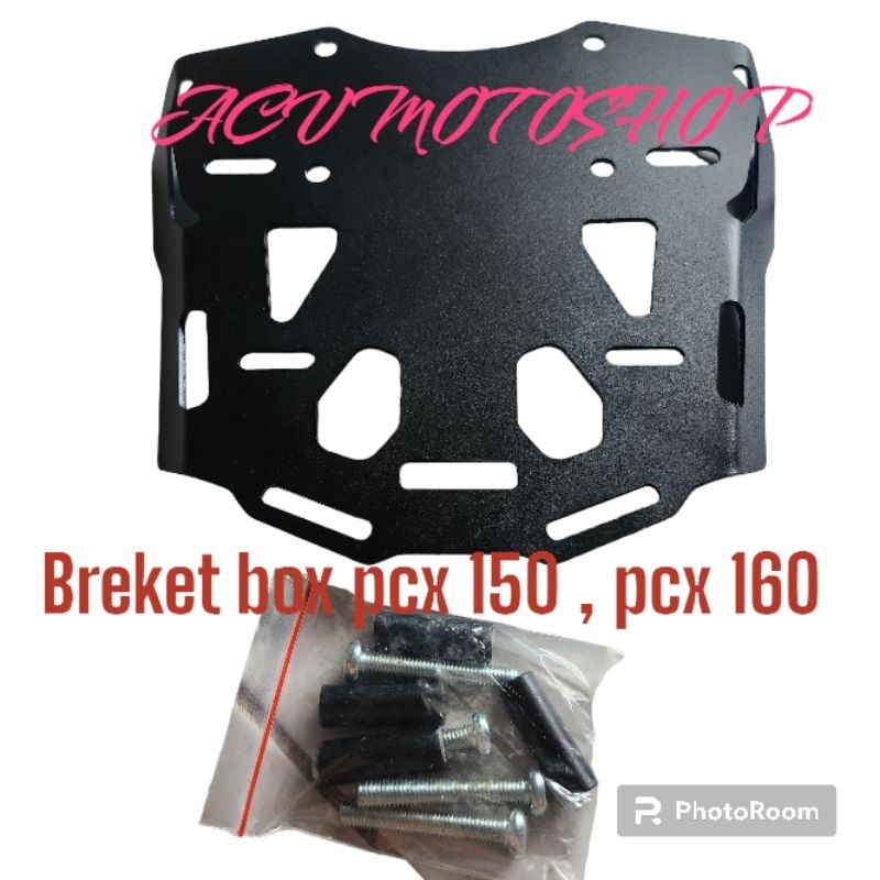 Jual Breket BOX PCX 150 PCX 160 BAHAN PLAT TEBAL PLUS BAUT | Shopee ...