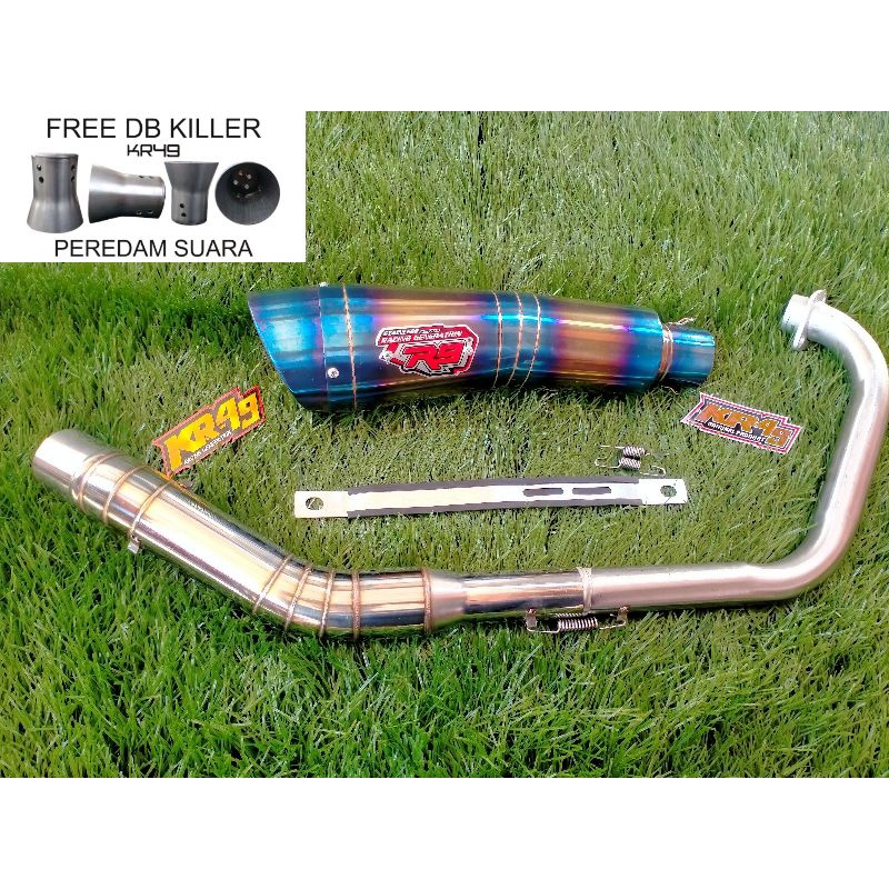 Jual KNALPOT RACING R9 H2 PNP R15 SONIC FU GTR CBR FACELIFT MX KING ...