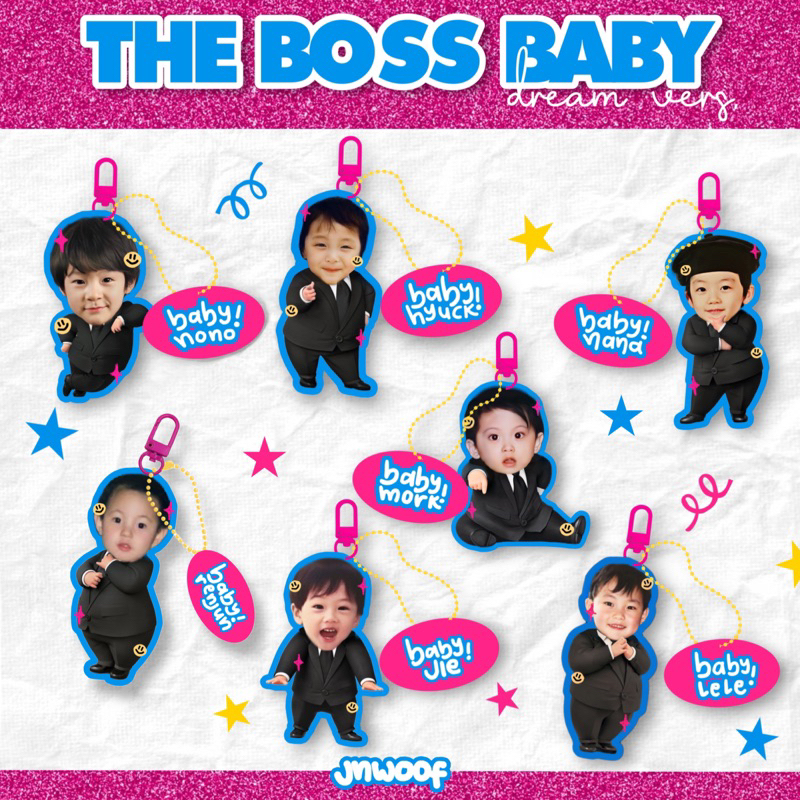 Jual [READY STOCK] NCT DREAM version The Boss Baby Keychain !! | Shopee ...