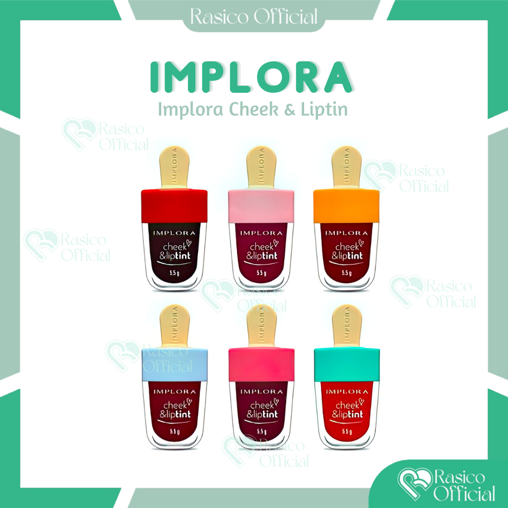 Jual ♡ Rasico Official ♡ Implora Cheek & Liptin - Impora Cheek & Lip ...