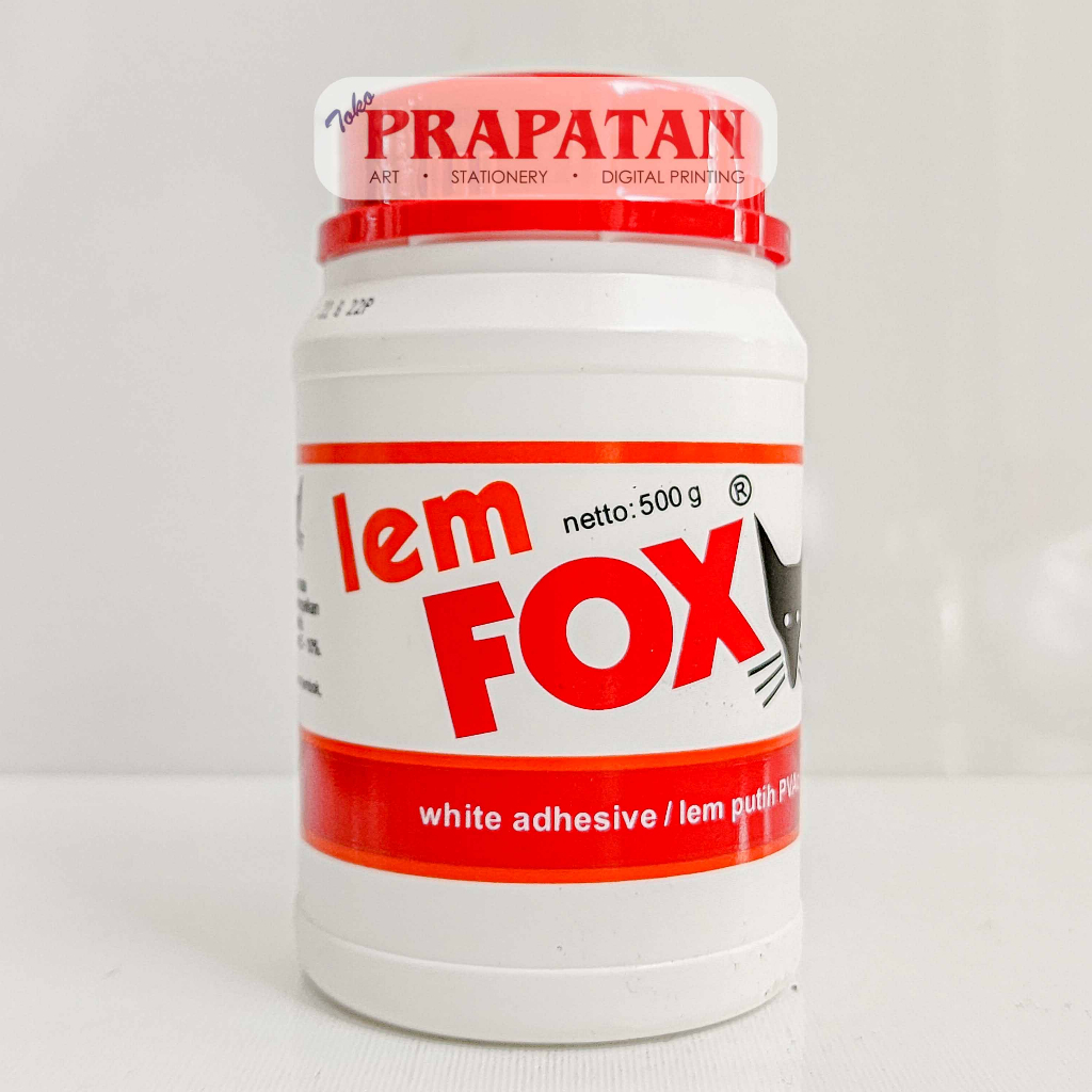 Jual Lem Fox Putih 500g | White Adhesive Glue | Lem Cair | Shopee Indonesia