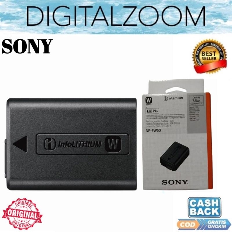 Jual Sony NP-FW50 Lithium-Ion Rechargeable Battery / Sony FW50 Original ...