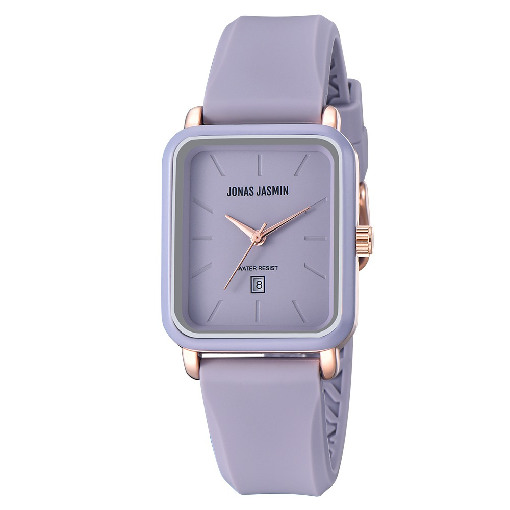 Jual Promo Jam Tangan Wanita / Cewek Original Jonas Jasmin Segi Rubber ...